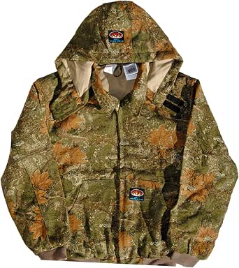 Amazon.com: Rasco FR Camo Quilted Hooded Jacket CJFQ2209 Camouflage ...
