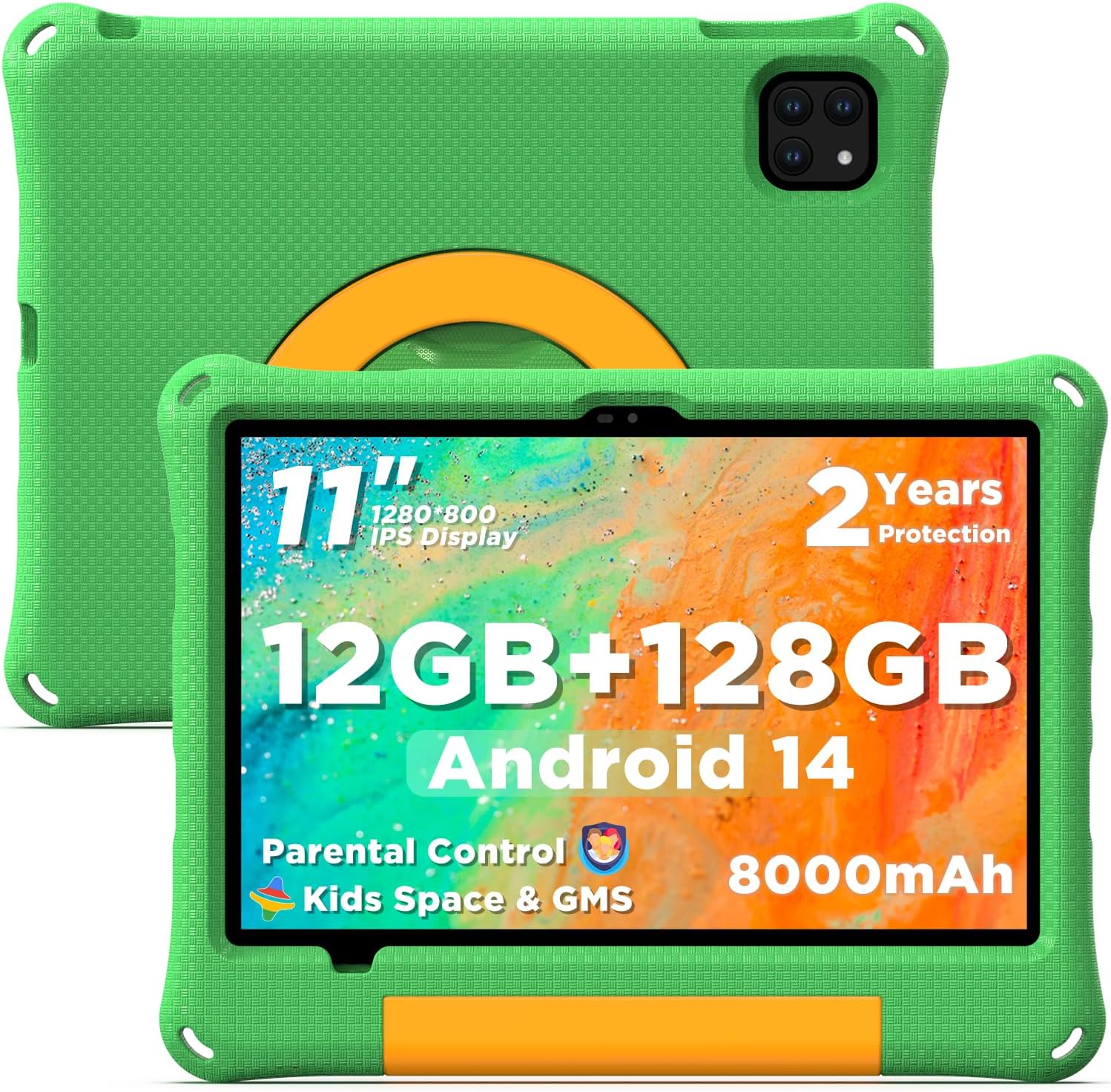 Amazon.com : CALLSKY-NOTE Kids Tablet 11 Inch, Android Tablet with 2 ...