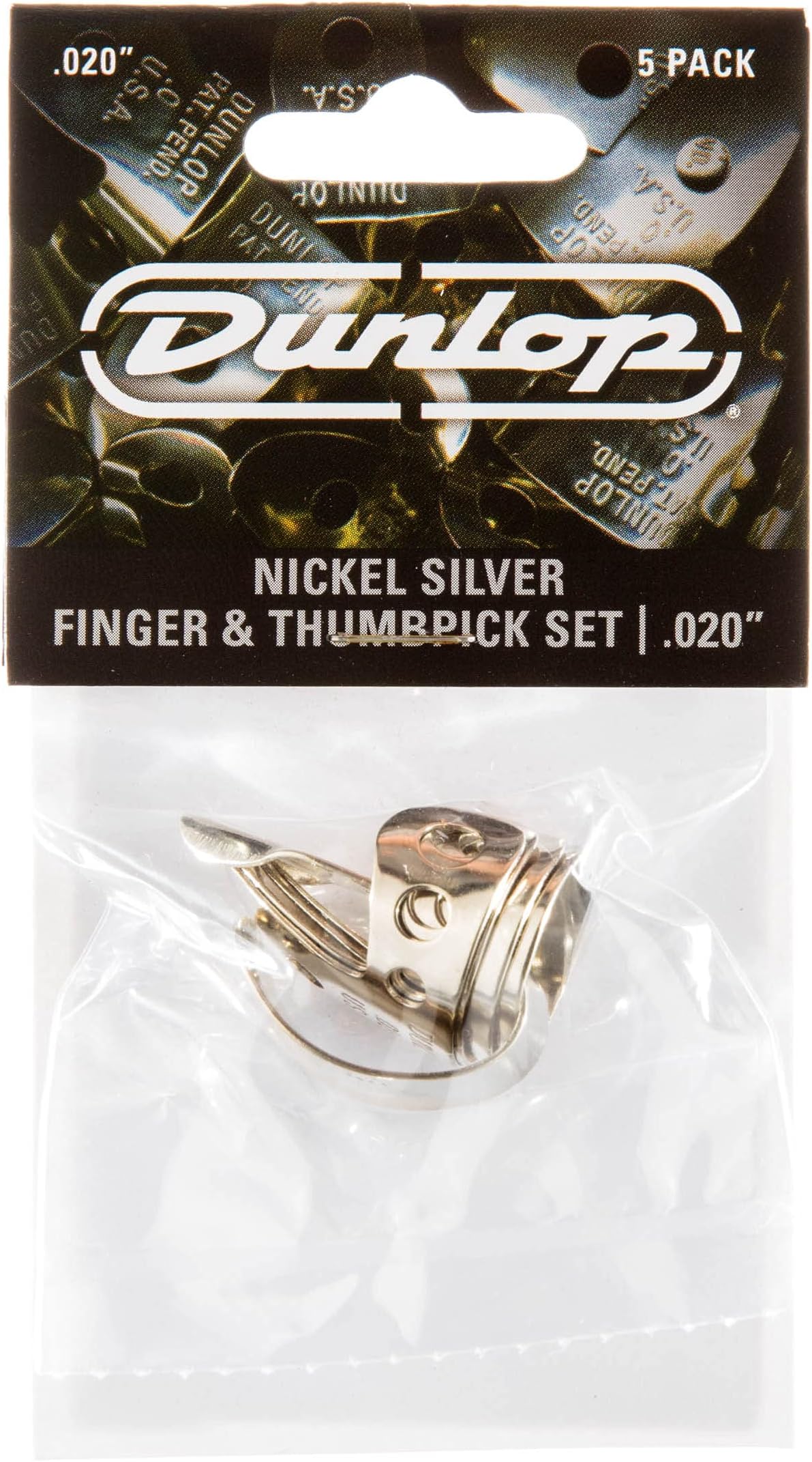 METAL FINGER PICKS & THUMB PICK SET GUITAR FINGERPICKS FOR DOBRO BANJO ...