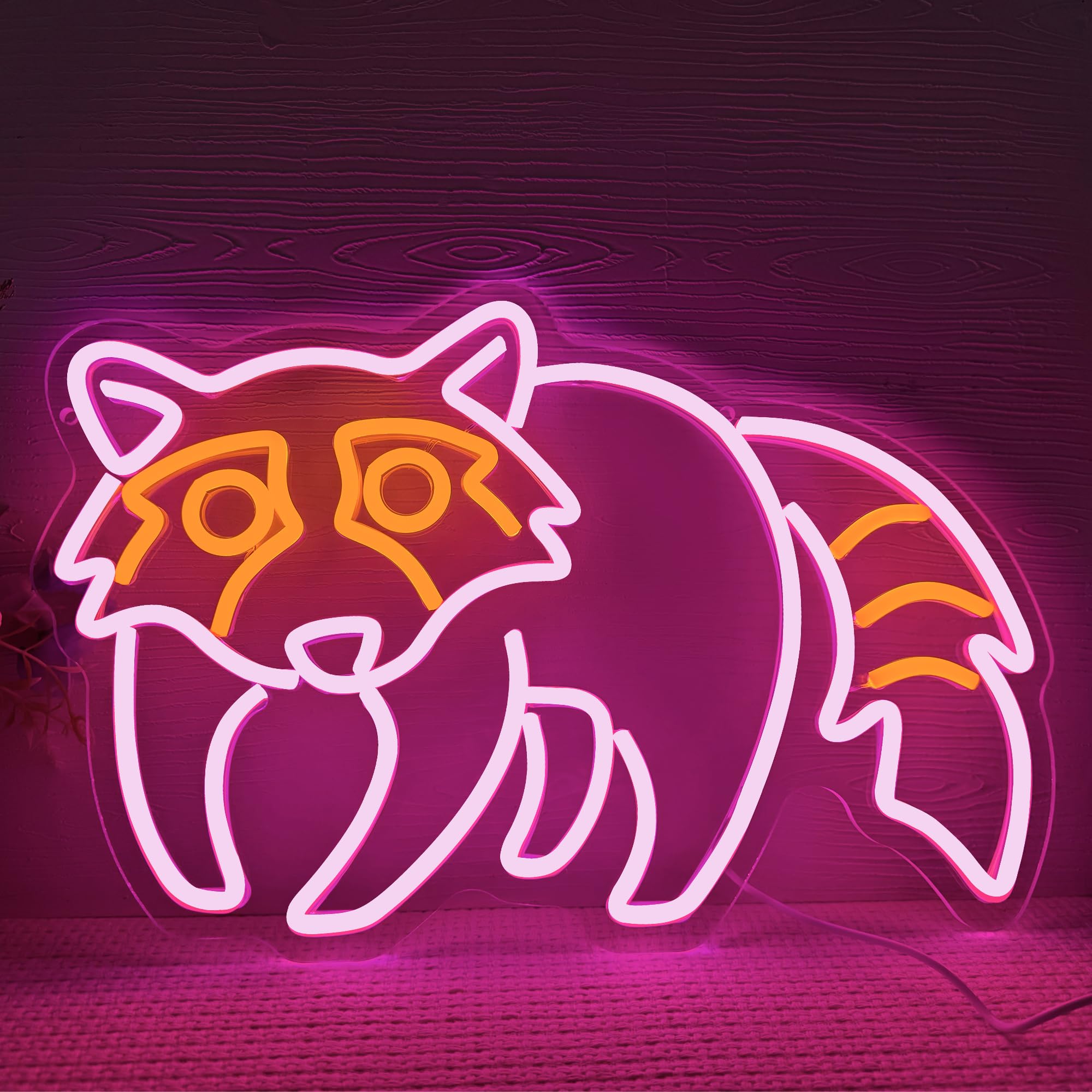 Neon Animal Signs Neon Sign For Wall Décor Fox Signs With Dimmable