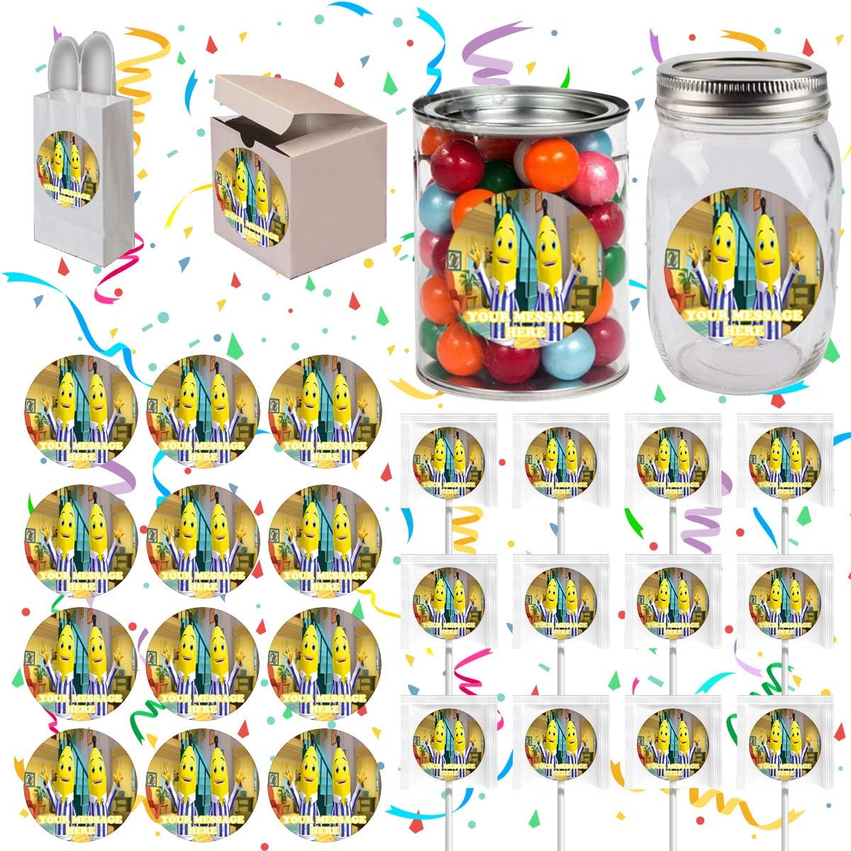 Amazon.com : Bananas in Pyjamas Party Favors Supplies Decorations ...