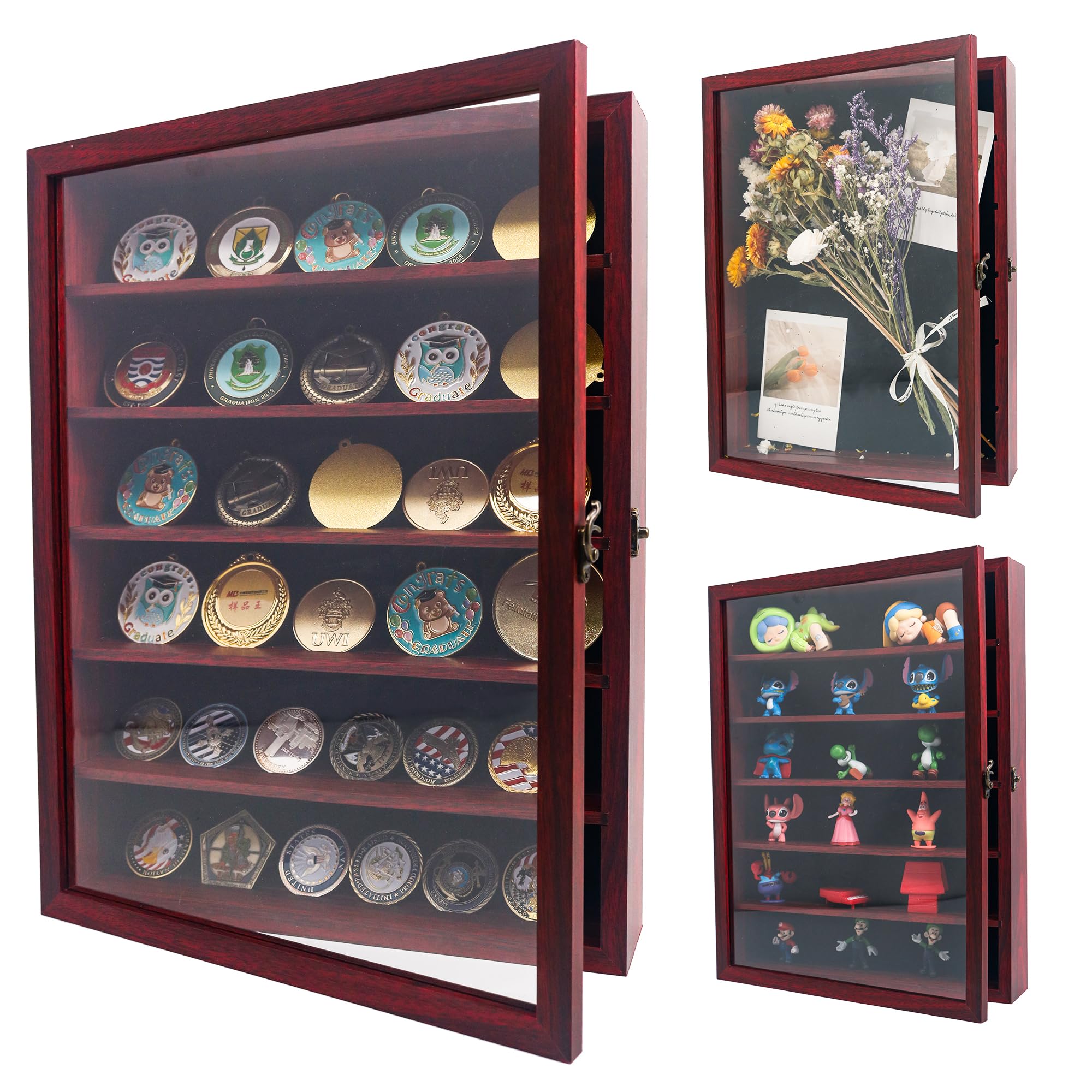 Amazon.com - GMFrames 12x16 Wooden Shadow Box Frame with Removable ...