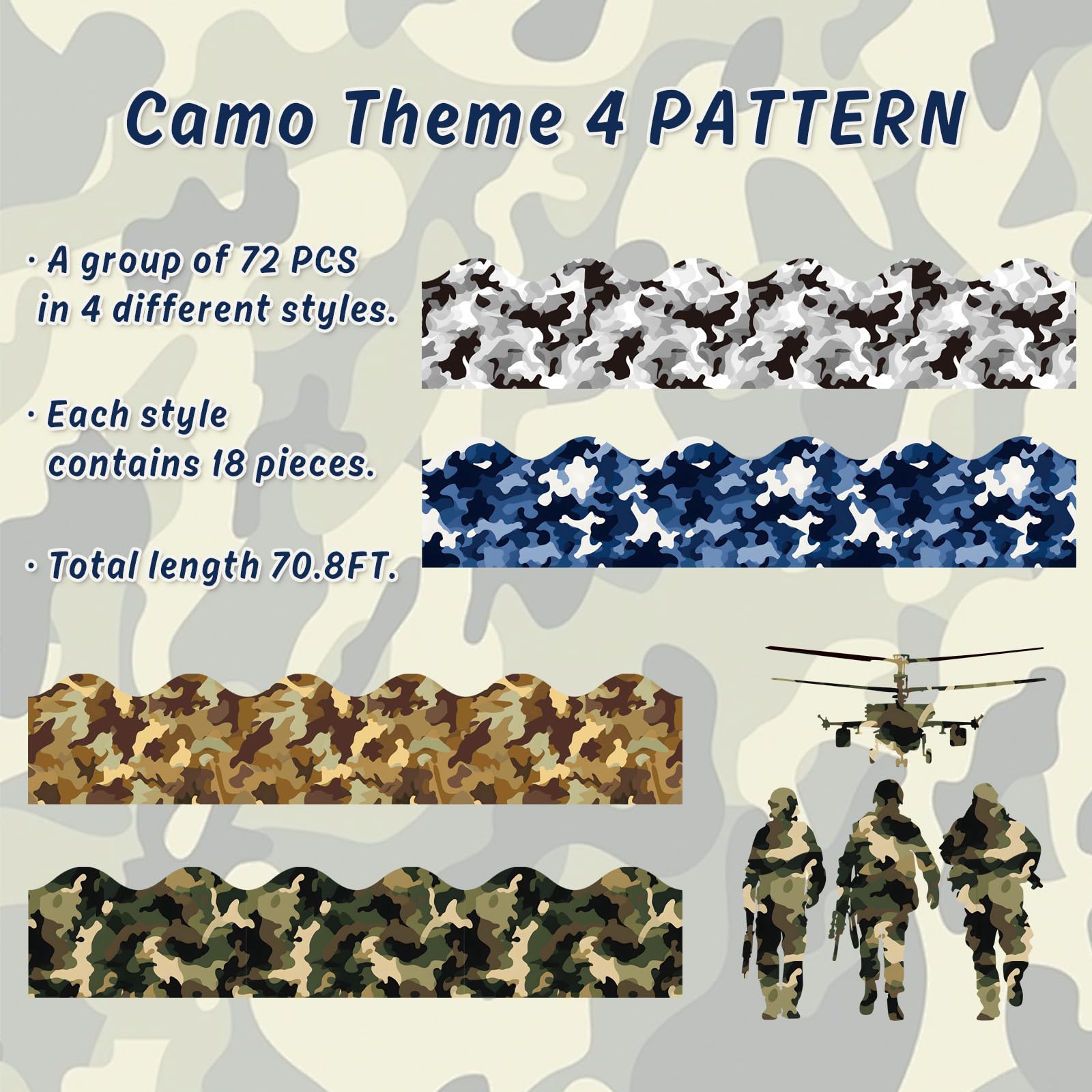 Hunting Camo Border