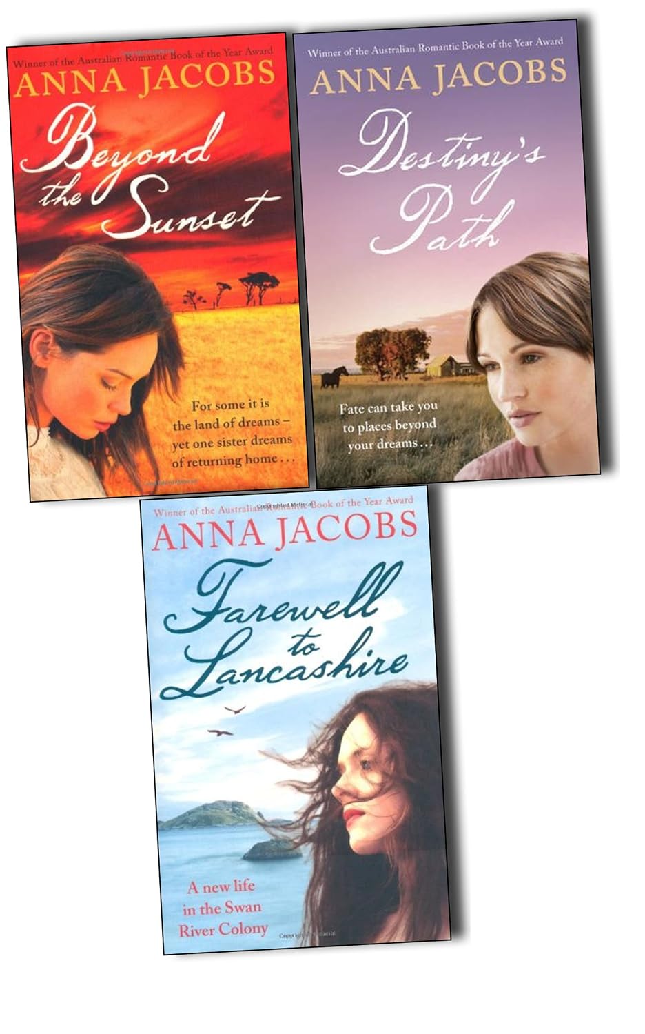 Anna Jacobs Blake Sisters 3 Books Collection Pack Set RRP: £20.97 ...