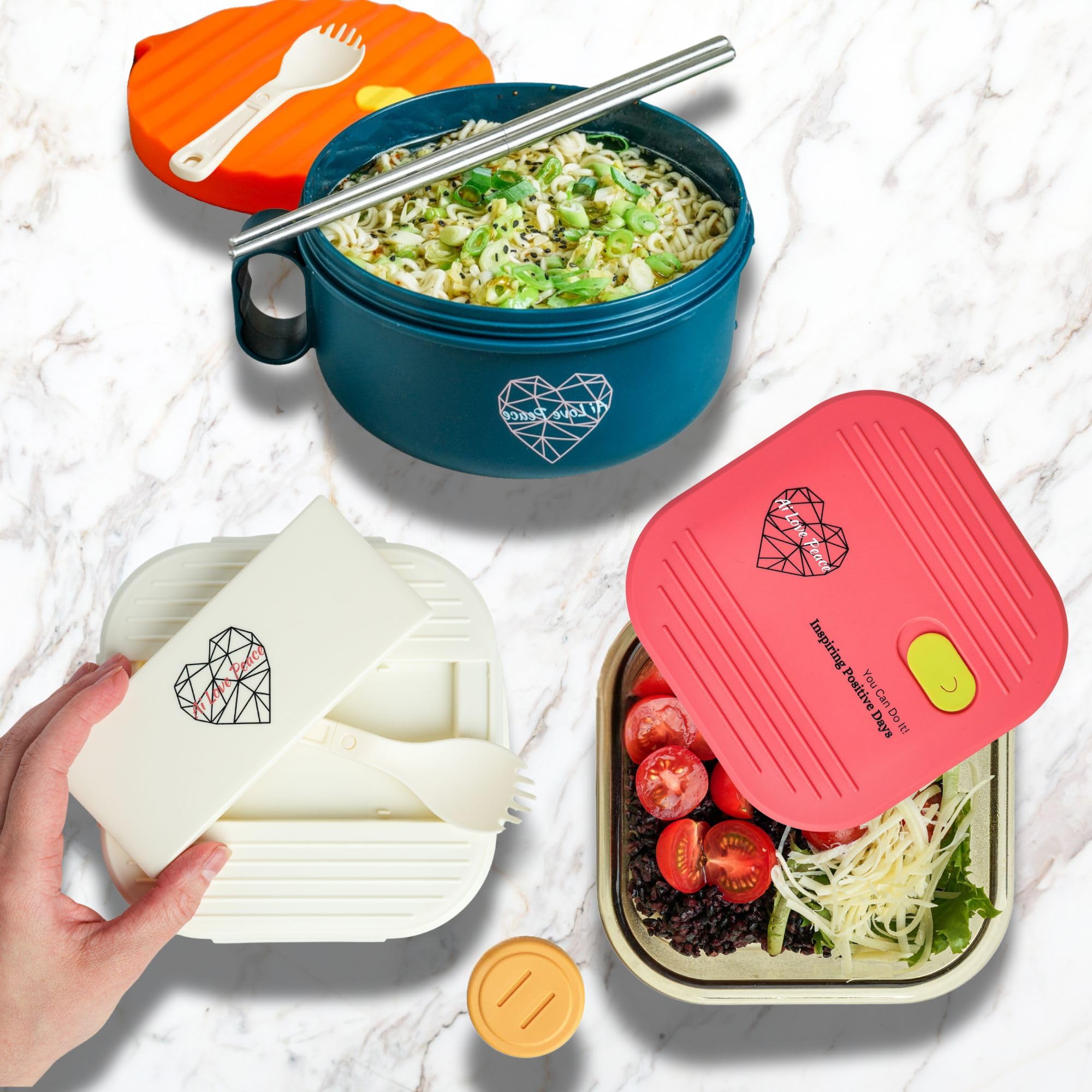 Amazon.com: AI LOVE PEACE Ultimate Microwave Cooking Set for Busy ...