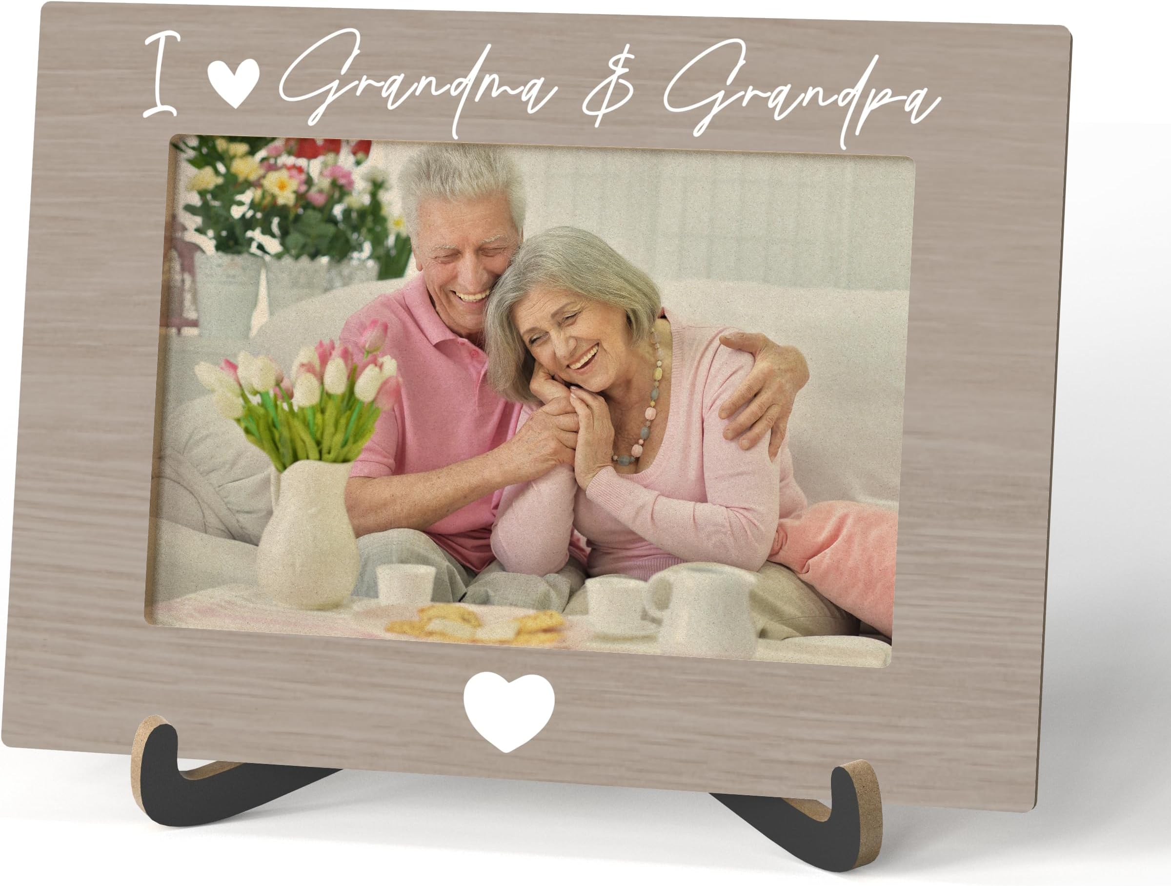Amazon.com - Qiwog Grandparents Photo Frame - I Love Grandma & Grandpa ...