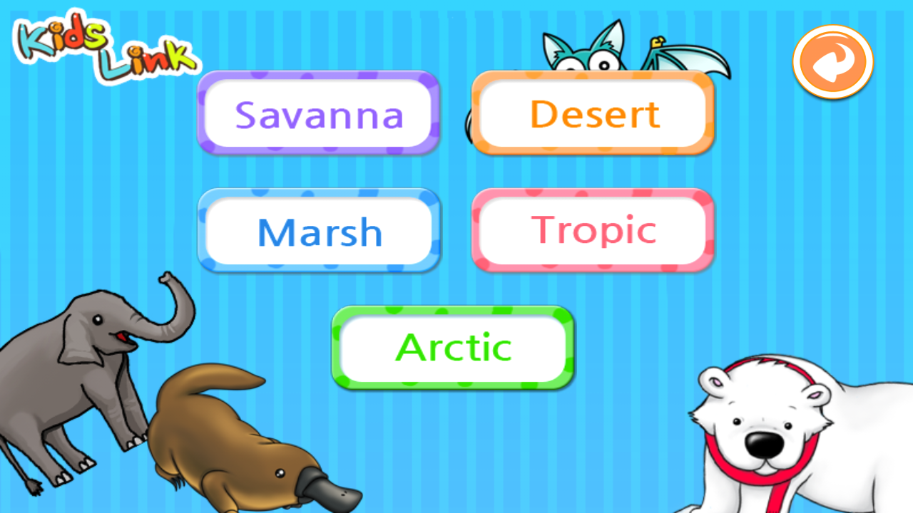 KidsLink 2 (Arctic, Tropic, Savanna, Marsh, Desert) - App on Amazon ...