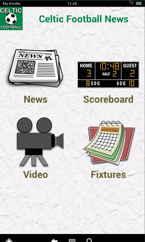 Celtic Football News(Kindle Tablet Edition):Amazon.com:Appstore for Android