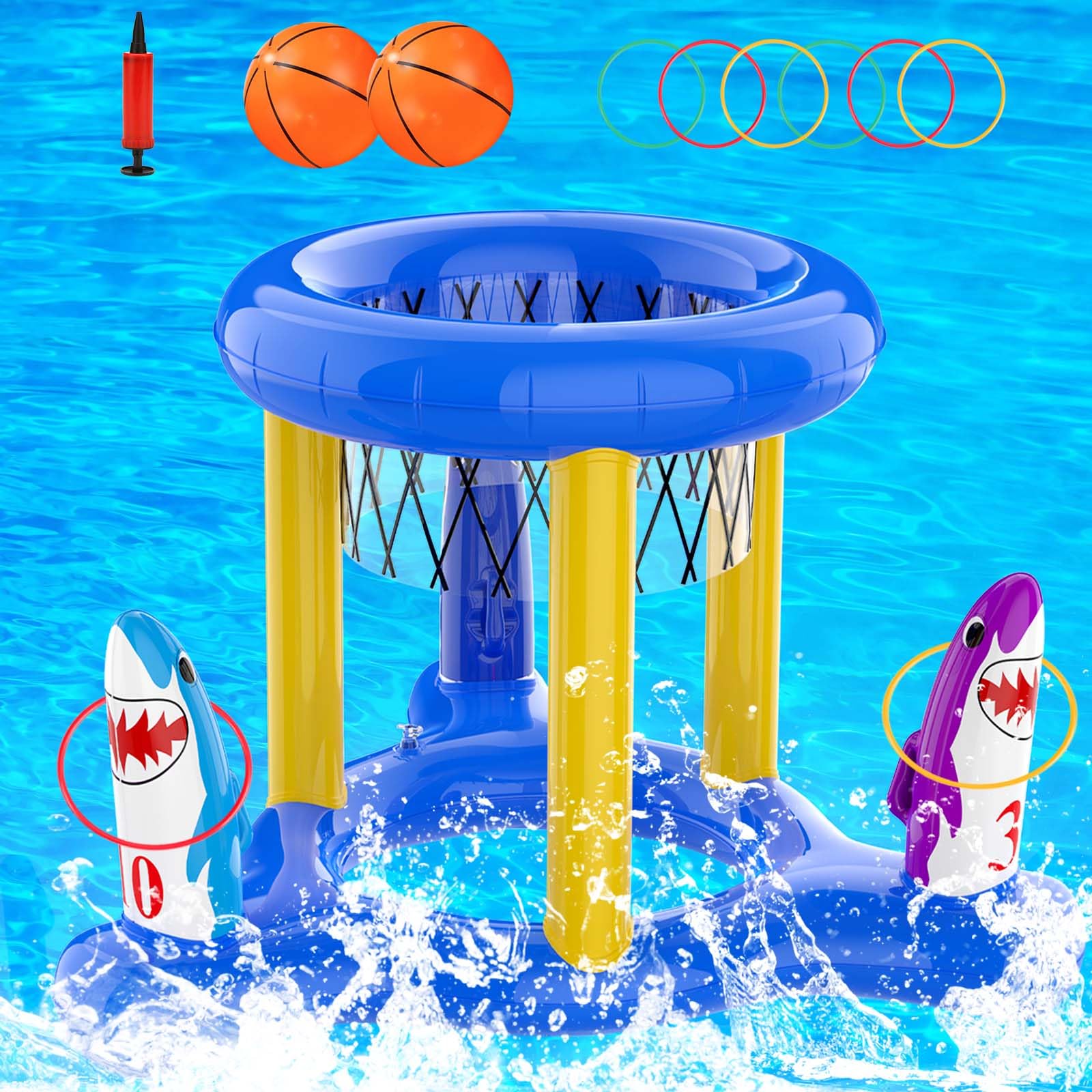 Pool Dolphin Ring Toss