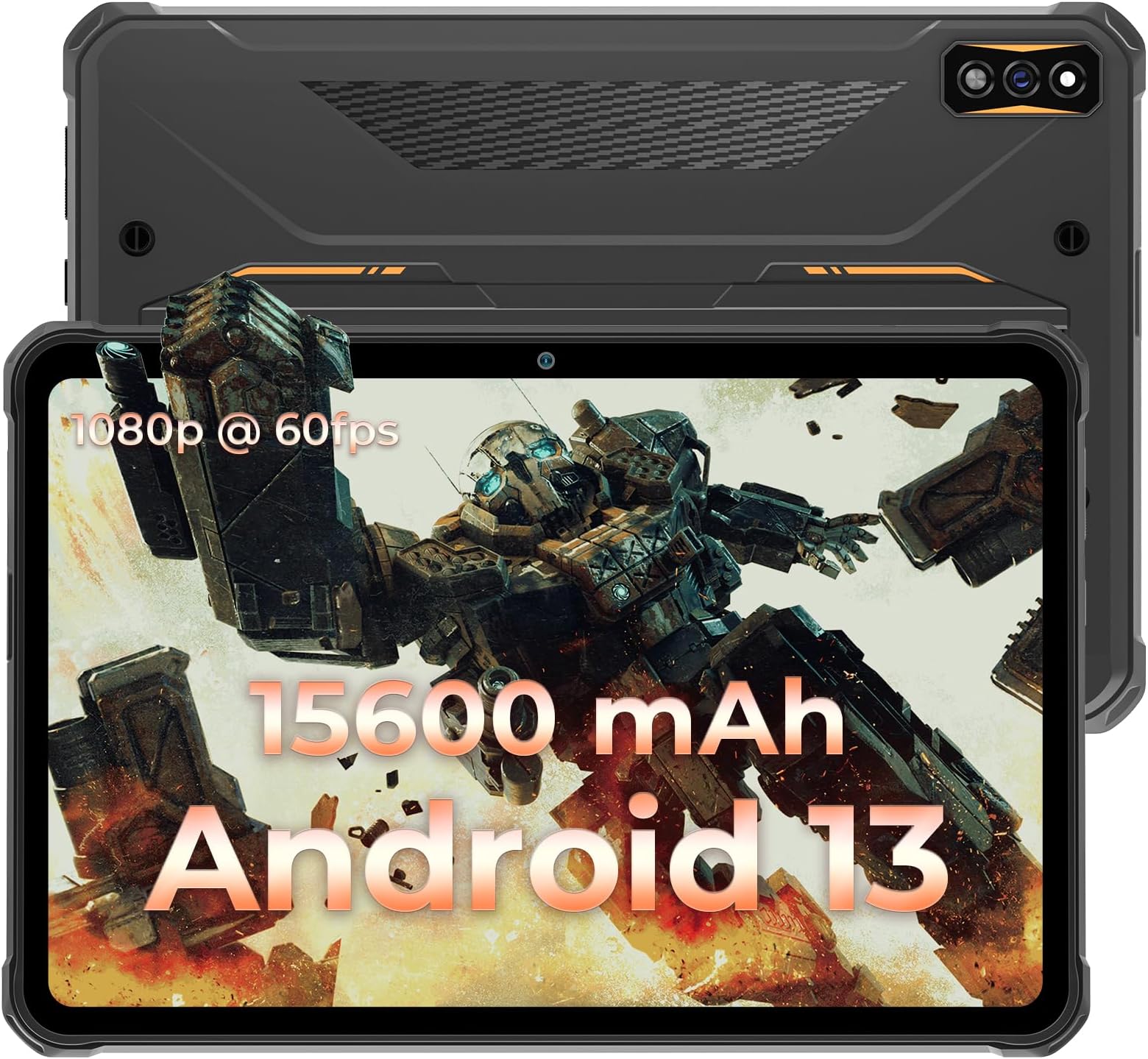 Amazon.com : HOTWAV R7 Rugged Tablet Android 13, 15600mAh 10.1 Inch HD+ ...