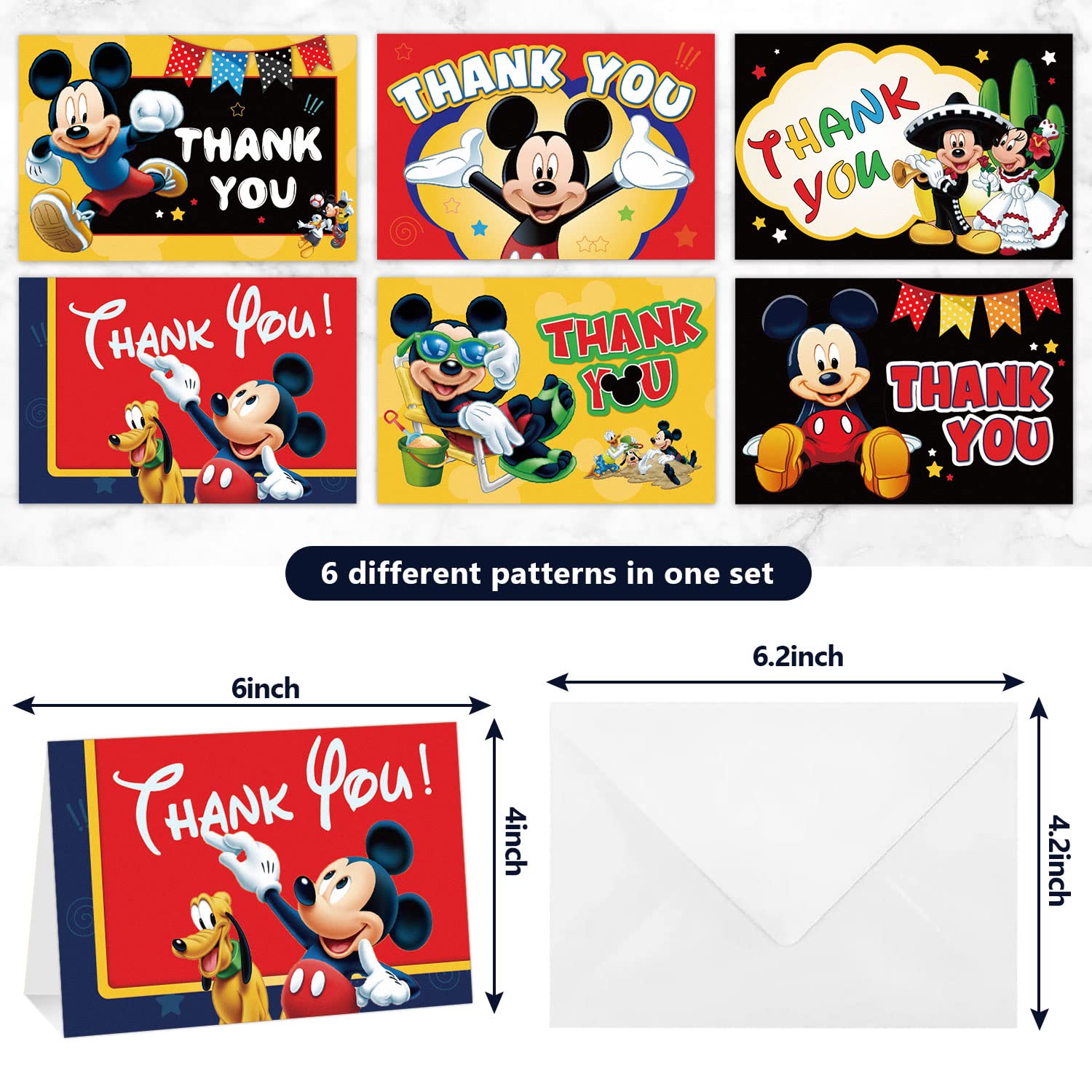 Mickey Mouse Thank You Tags Mickey Mouse On The Go Happy Birthday