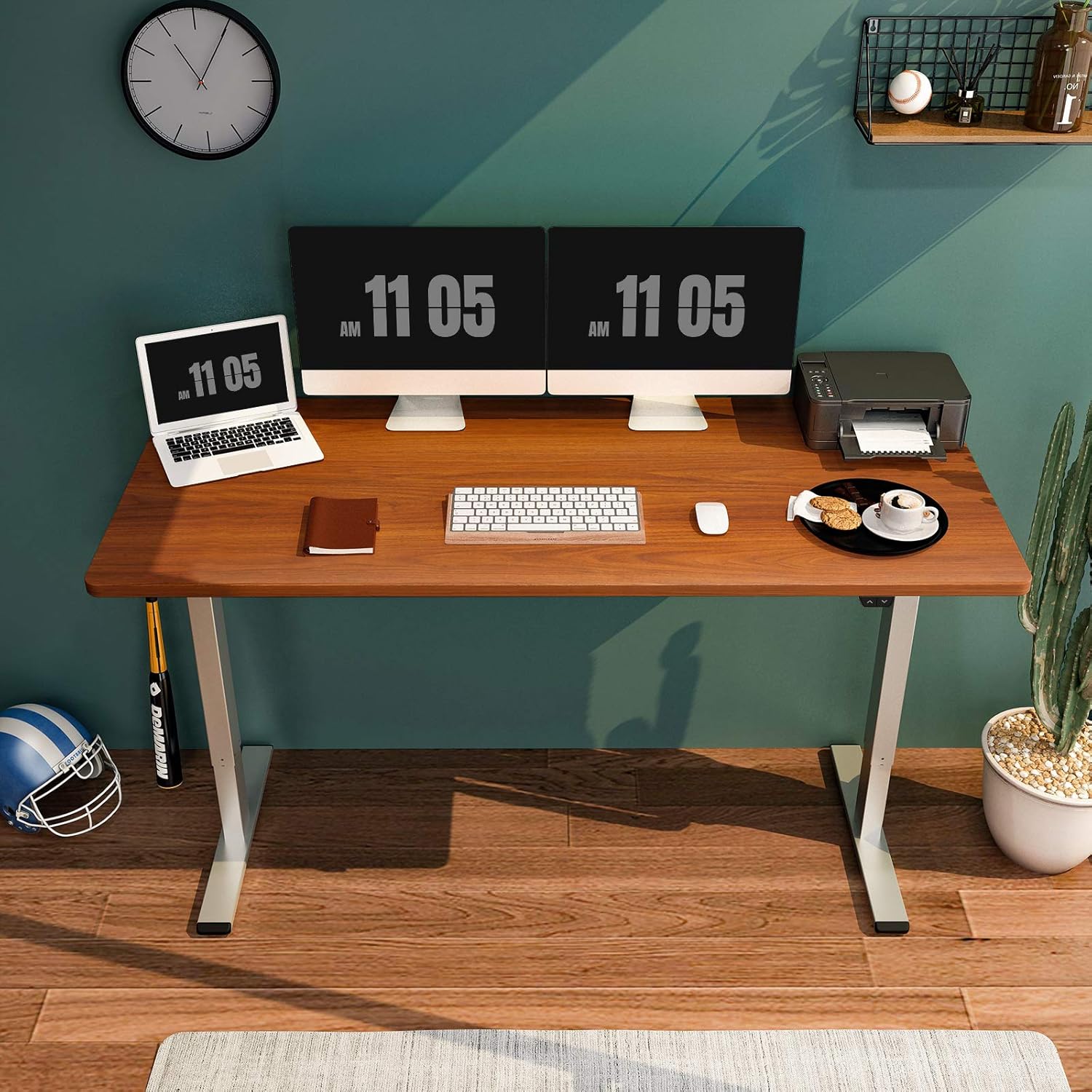 Buy FLEXISPOT EC1 Essential Adjustable Desk 60 x 24 Inches Stand Up ...
