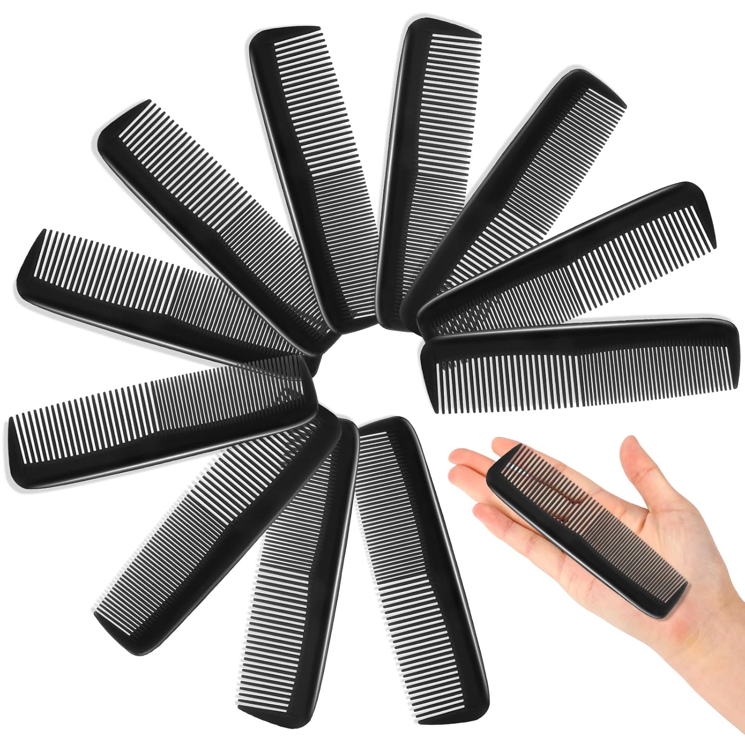 Amazon.com : 150 Pack Small Hair Combs Bulk, 5" Mini Portable Travel ...