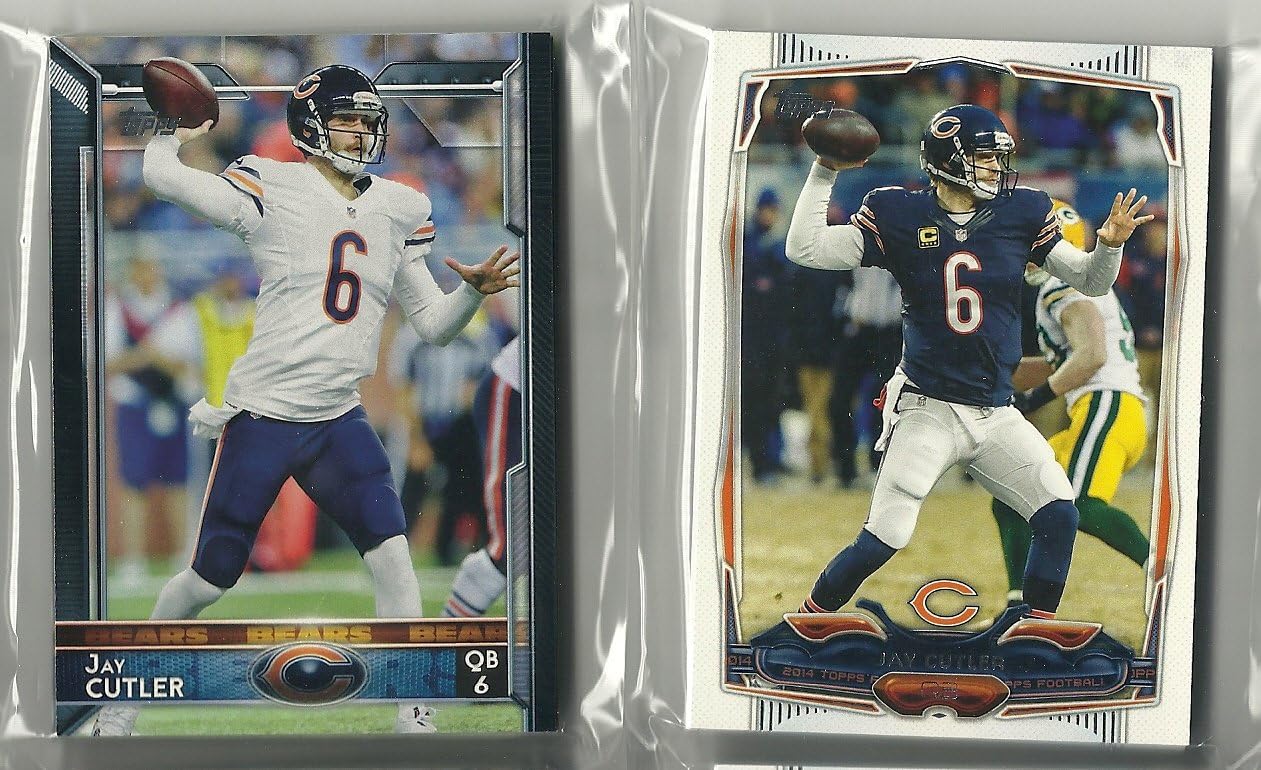 Amazon.com: 2014 & 2015 Topps Football Chicago Bears Team Set 30 Cards ...