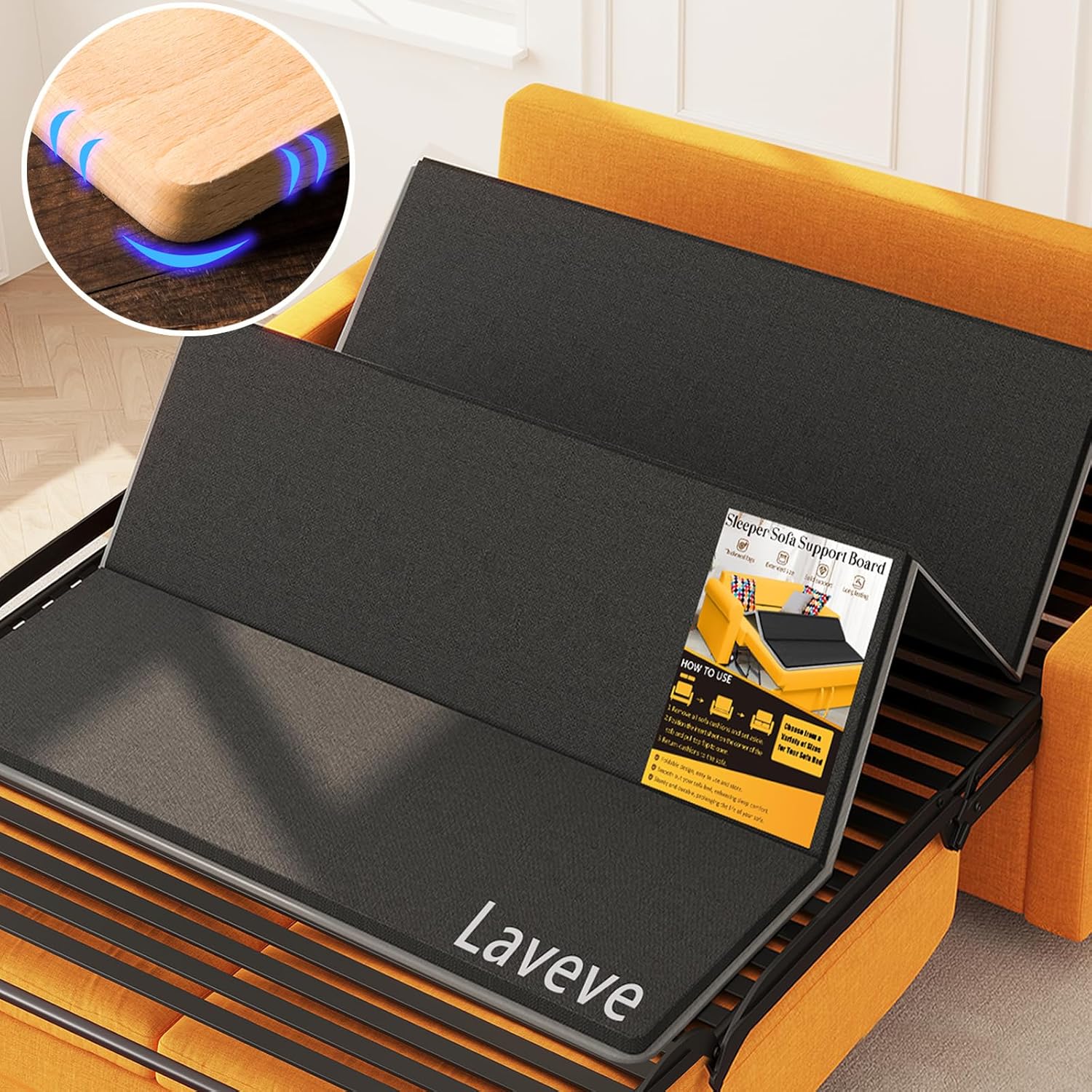 Amazon.com: LAVEVE Sleeper Sofa Bed Support Board Queen Size 48''x60 ...