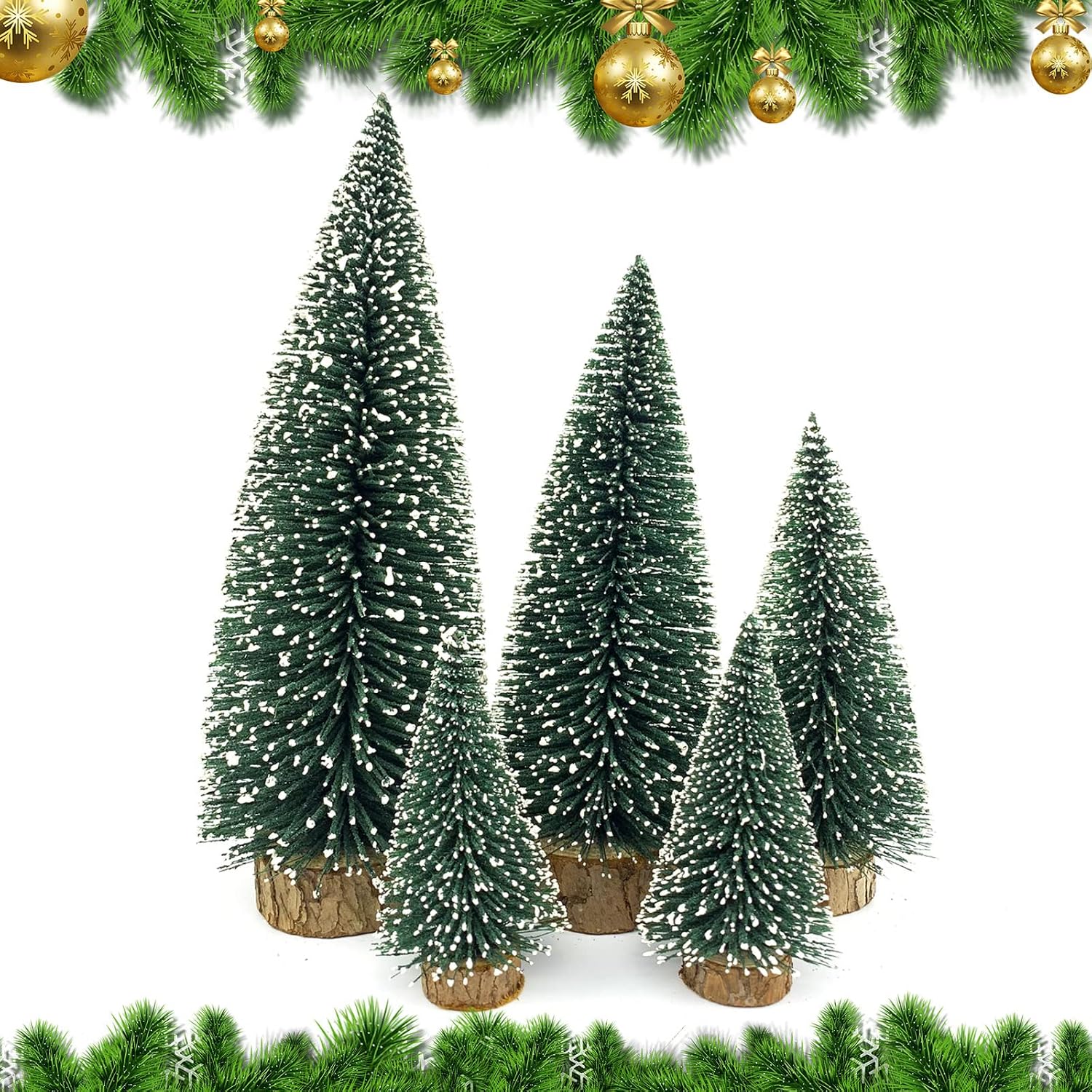 Amazon.com: Mini Christmas Tree Small Christmas Tree Desktop Miniature ...