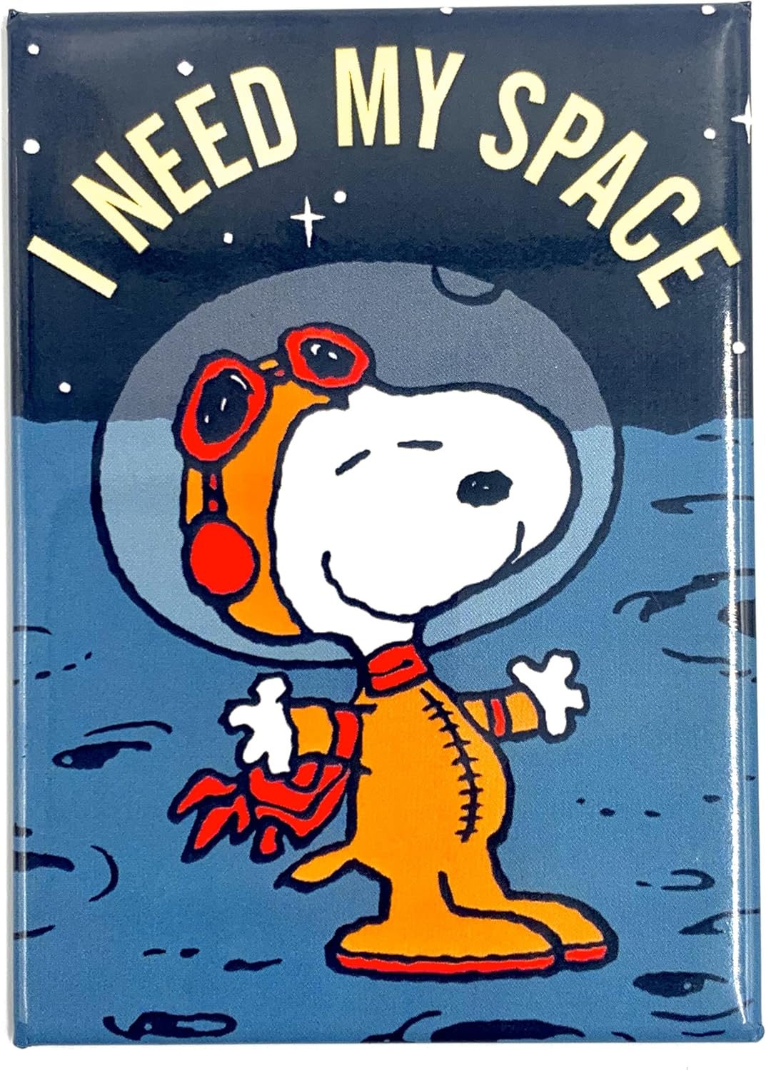 Amazon.com: NMR Brands Peanuts Astronaut Snoopy Magnet - 2.5" x 3.5 ...