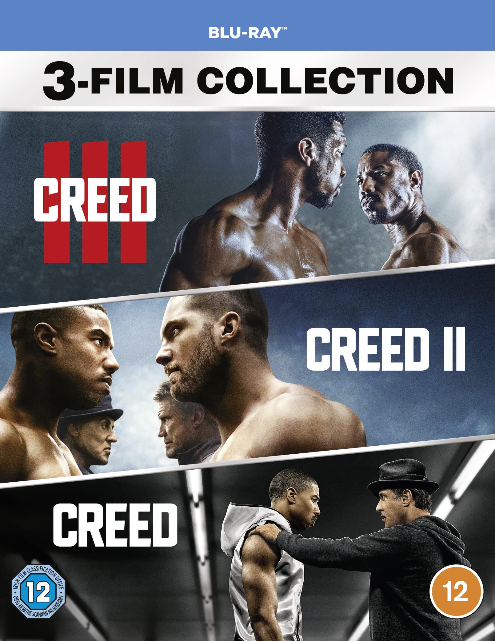 Amazon: Creed 3-Film Collection [Blu-ray] [2023] [Region Free]: DVD et Blu-ray: Blu-ray