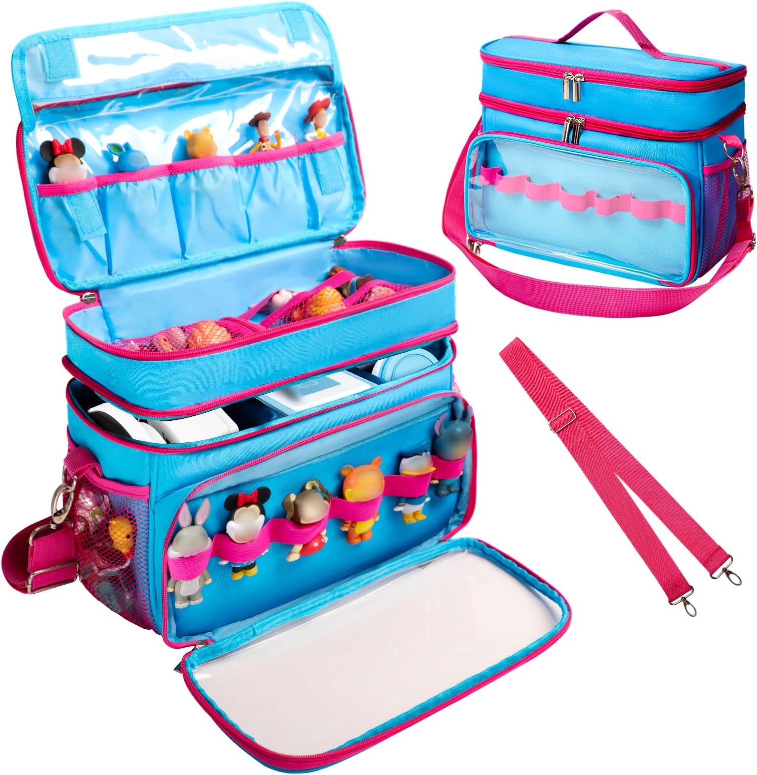 Amazon.com: Taladad for Tonies Carrying Case, Toniebox Case for Tonies ...