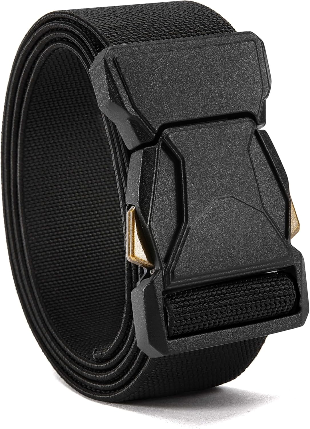 CHAOREN Stretch Tactical Belt Men - 1.5" Nylon Work Belts for Men - Quick Release for Utility ...