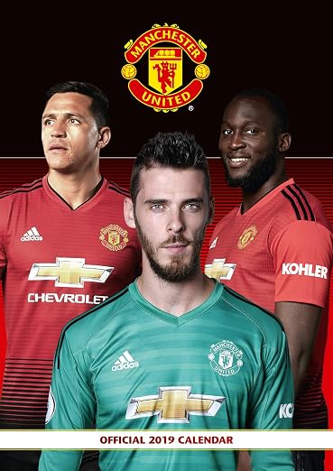 The Official Manchester United Calendar 2019: United, Manchester ...