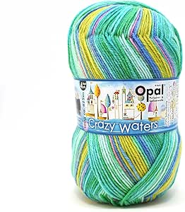 Opal - Opal Crazy Waters 11316 4-Ply Durable Chaussette Fil - 1x100g : Amazon.fr: Cuisine et Maison