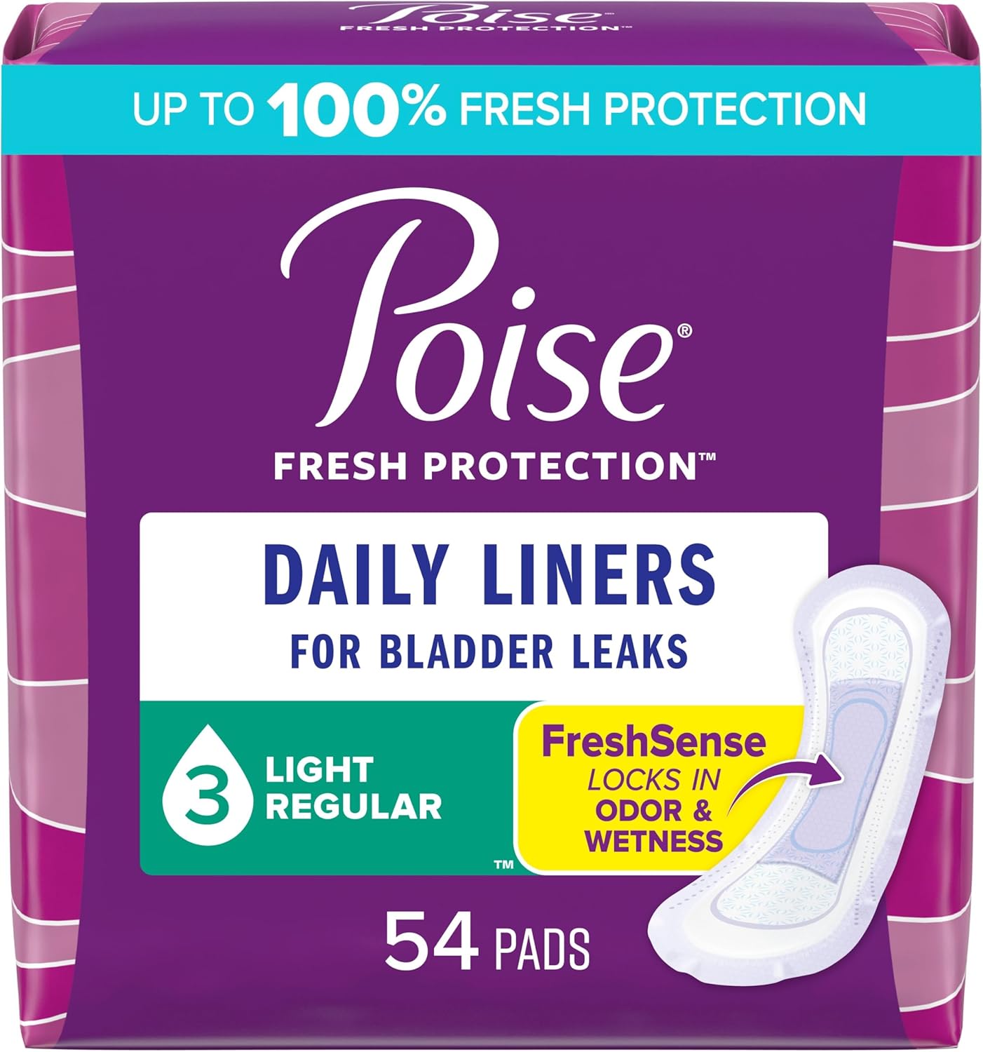 Amazon.com: Poise Incontinence Pads & Postpartum Incontinence Pads, 3 ...