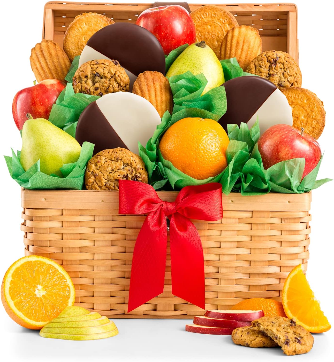 Amazon.com: GiftTree Premium Fresh Fruit and Cookies Gift Basket ...