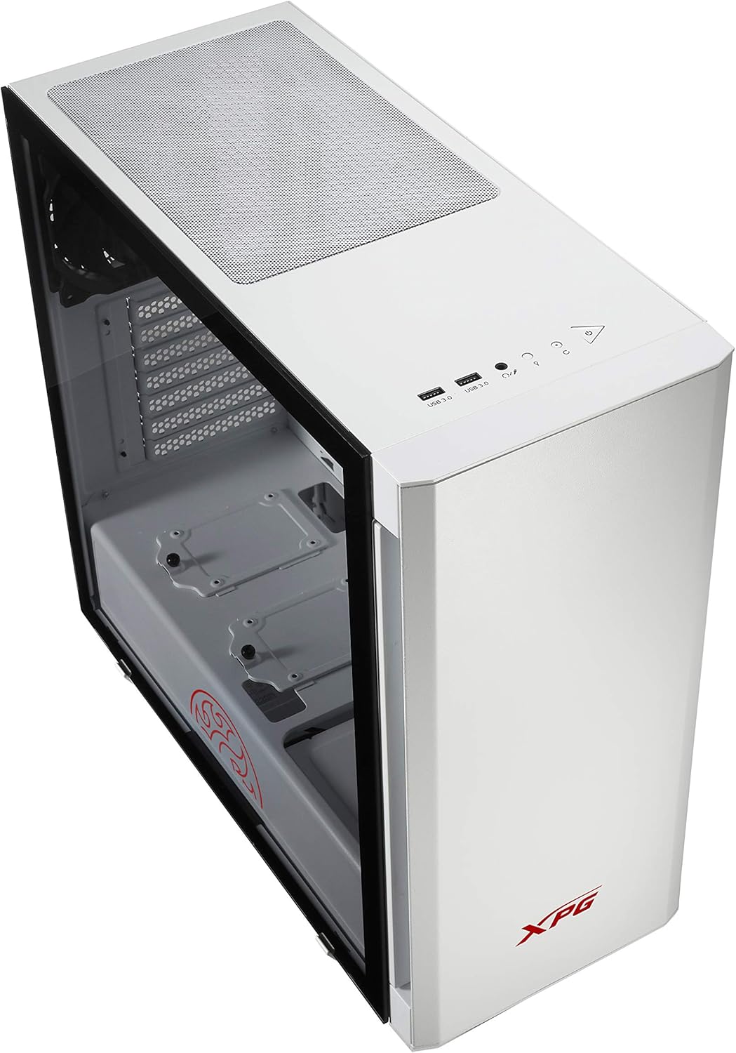 Buy XPG Invader Mid-Tower Brushed Aluminum PC Case White (Invader-WHCWW ...