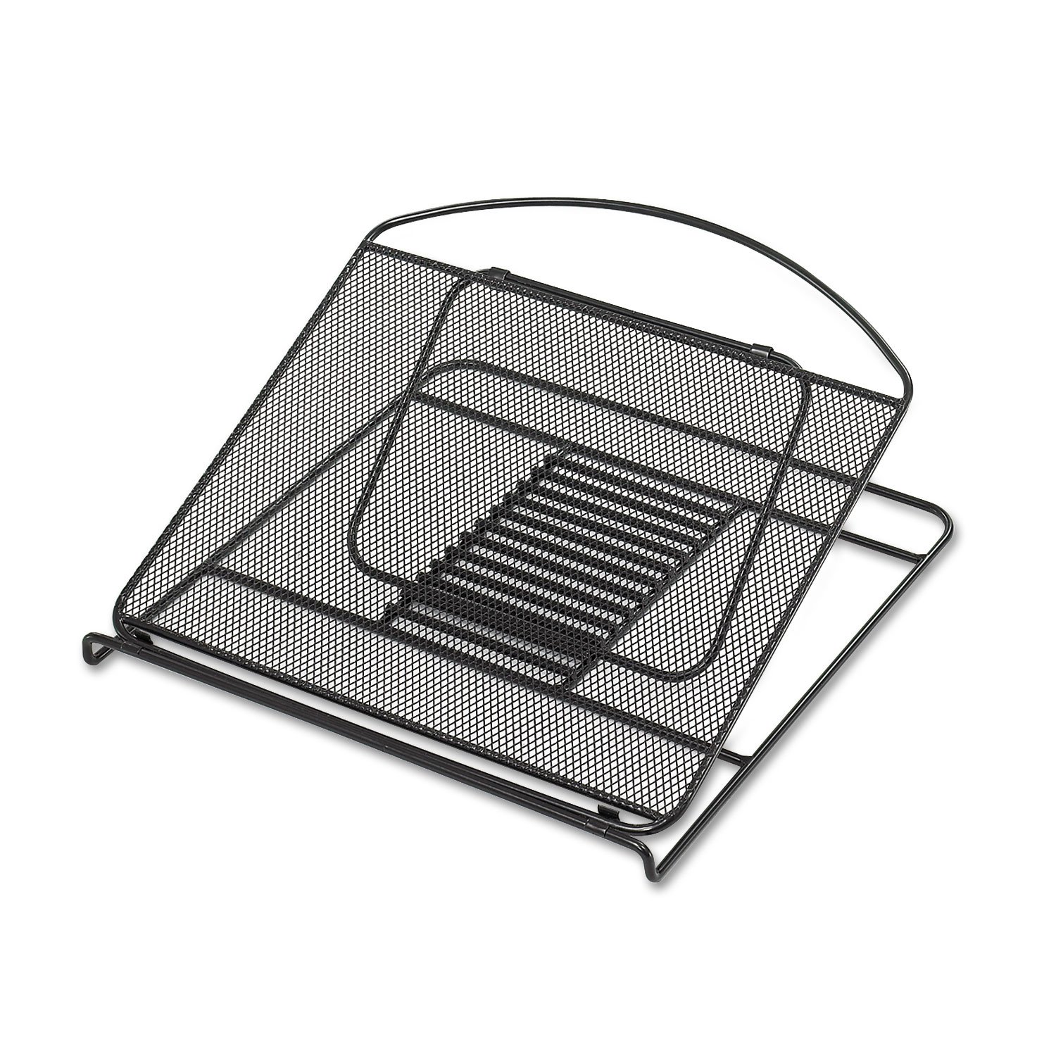 Amazon.com: Safco 2161BL Onyx Adjustable Steel Mesh Laptop Stand 12 1/4 ...