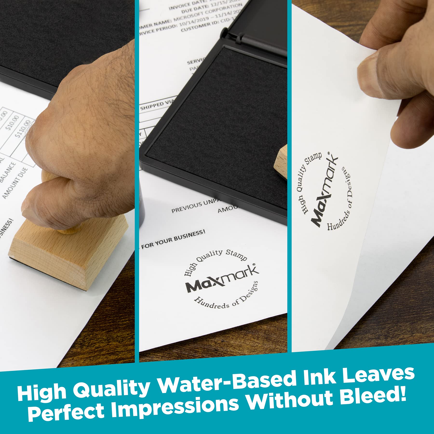 Snapklik.com : MaxMark Premium Refill Ink For Self Inking Stamps And ...