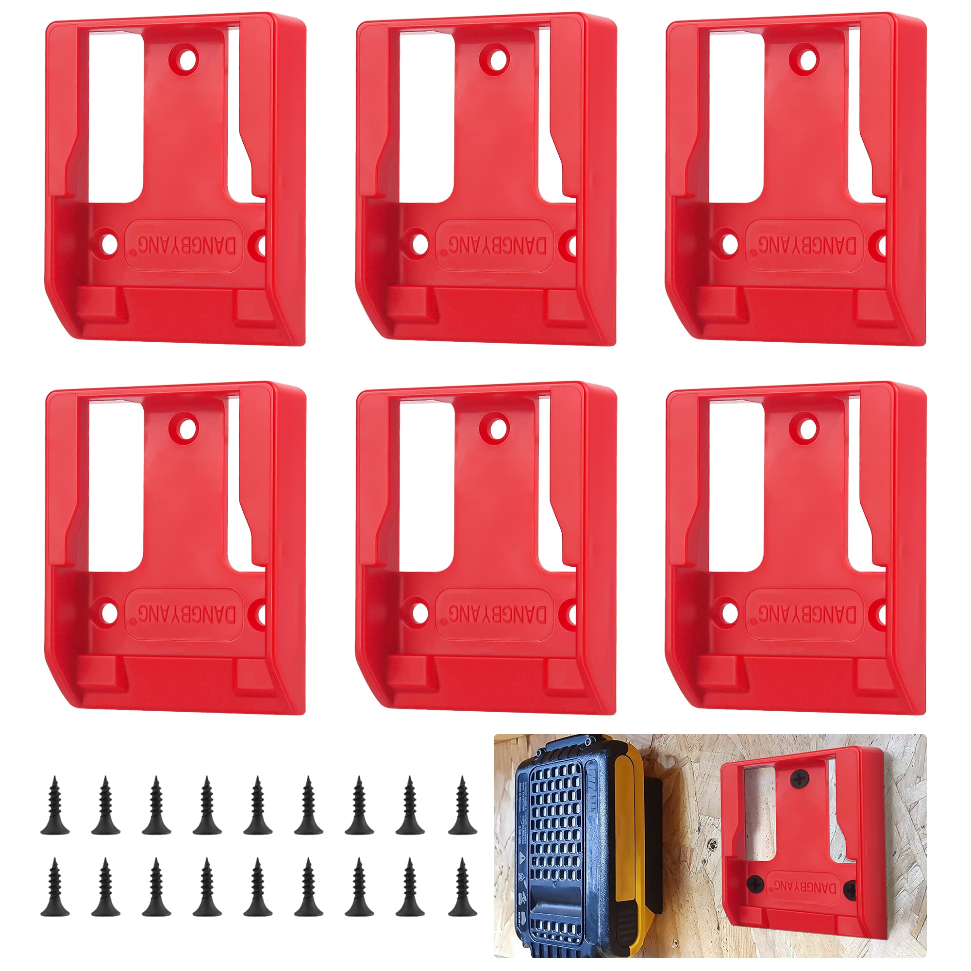 Amazon.com: DANGBYANG Fixed Battery Holders, Cordless Battery Mounts ...