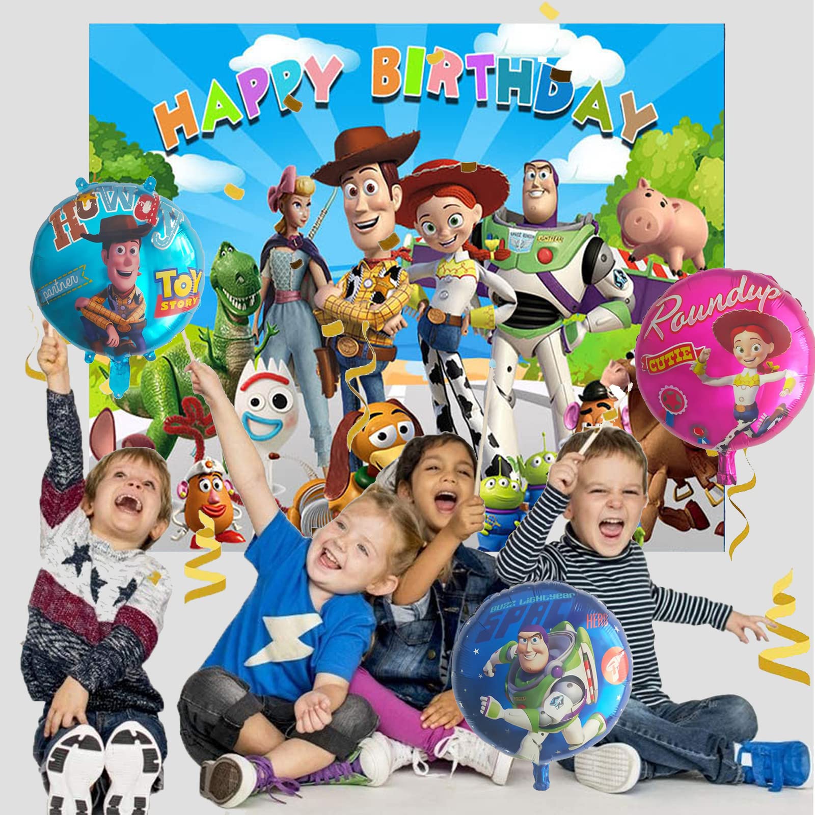 Toy Story 1st Birthday Banner Printable Toy Story Invitation Template