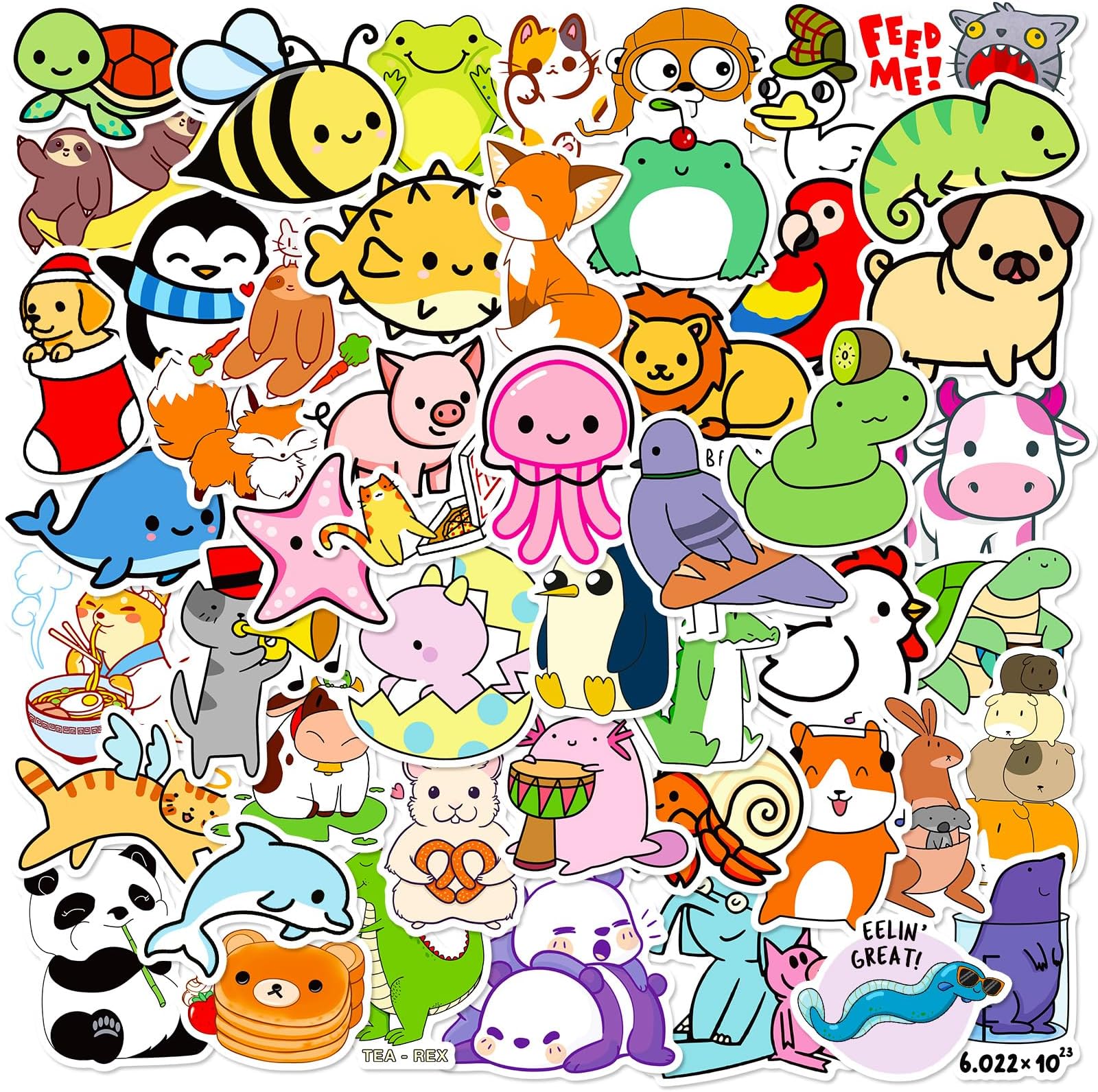 Amazon.com: Kawaii Stickers, Anime Stickers, Cute Stickers Pack Kids ...