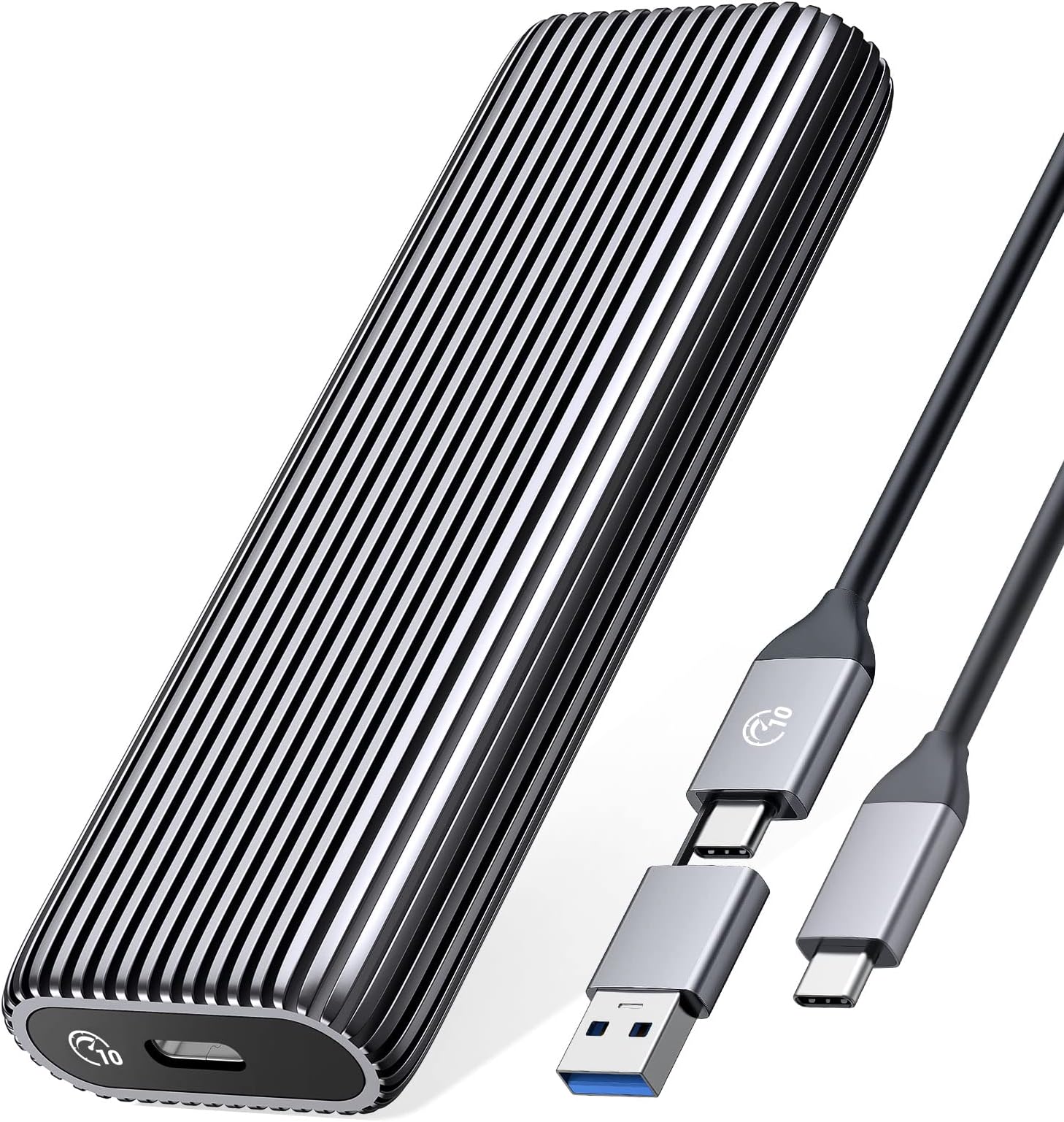 Amazon.co.jp: JNH製 M.2 SSD外付けケース M-Key対応 NVMe M.2 SSDケース 工具不要 USB3.2 ...