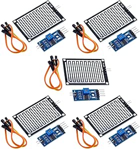 Modulo Sensor De Lluvia Compatible Arduino Pic raspberry (5) : Amazon ...