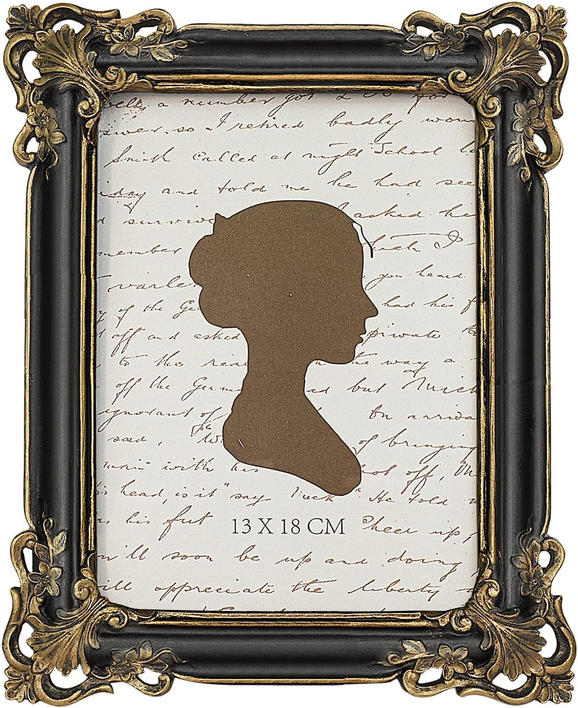 Sunlit Oval Vintage Picture Frame 5x7 Inch, Antique Photo Frames with ...