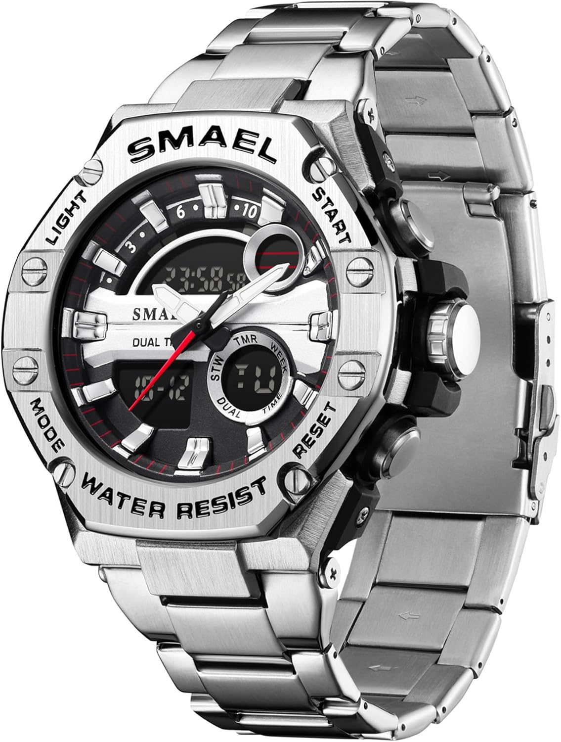 findtime Men Military Watch Digital Analogue Watches Waterproof ...