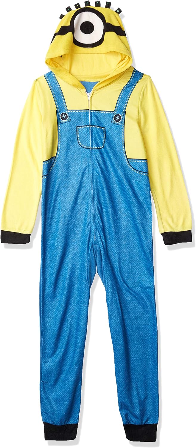 Amazon.com: Despicable Me Boys' Minions Hooded Union Suit : Clothing ...