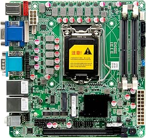 Amazon.com: YENTEK ITX-H510R1 Industrial Motherboard NAS LGA1200 10th ...
