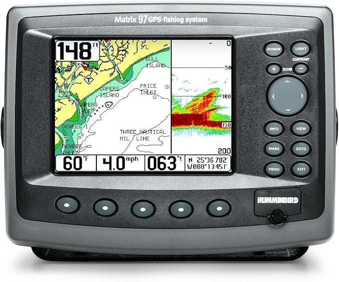 Amazon.com: Humminbird Matrix 97 Combo 5.6-Inch Waterproof Fishfinder ...