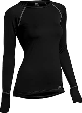 Amazon.com: ColdPruf Women's Quest Performance Base Layer Long Sleeve ...