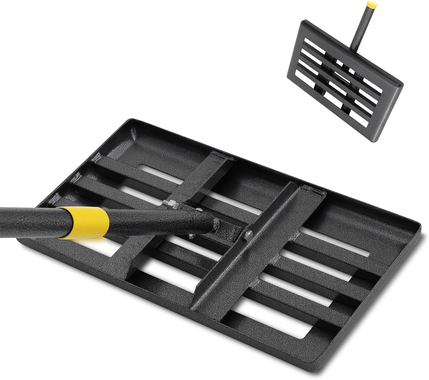 Amazon.com : 72" Heavy Duty Lawn Leveling Rake - 17x10in Rustproof ...