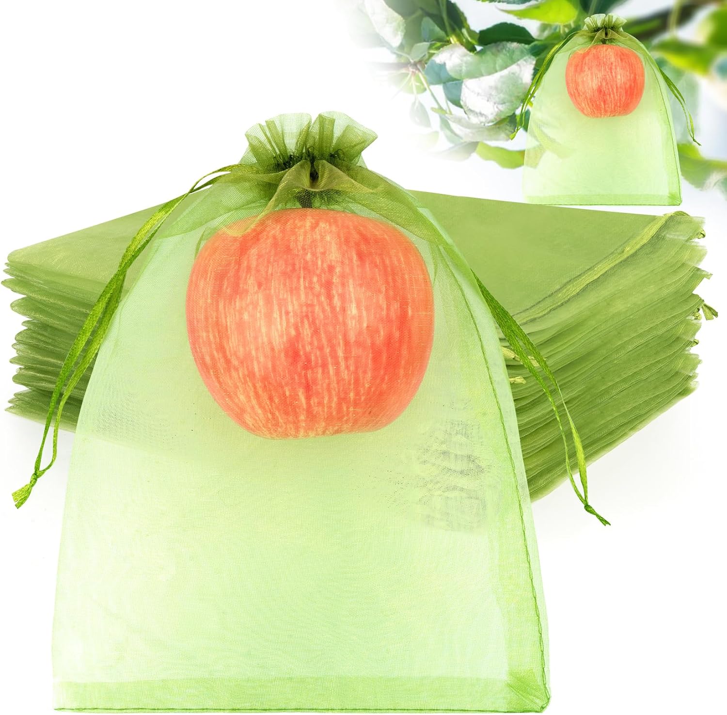 Amazon.com: ANZNKU 100pcs 6x9 Inch Fruit Protection Bags, Fruit Bags ...
