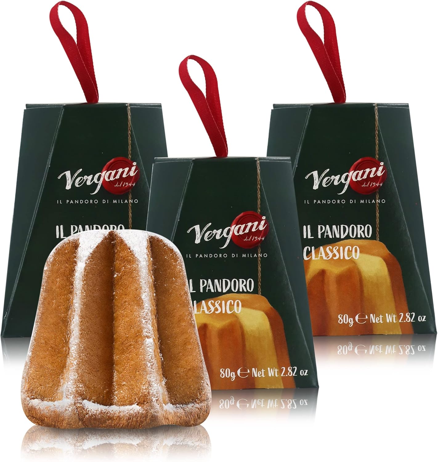 Pandoro classique en mini format - 80g (lot de 3 pièces) : Amazon.fr ...