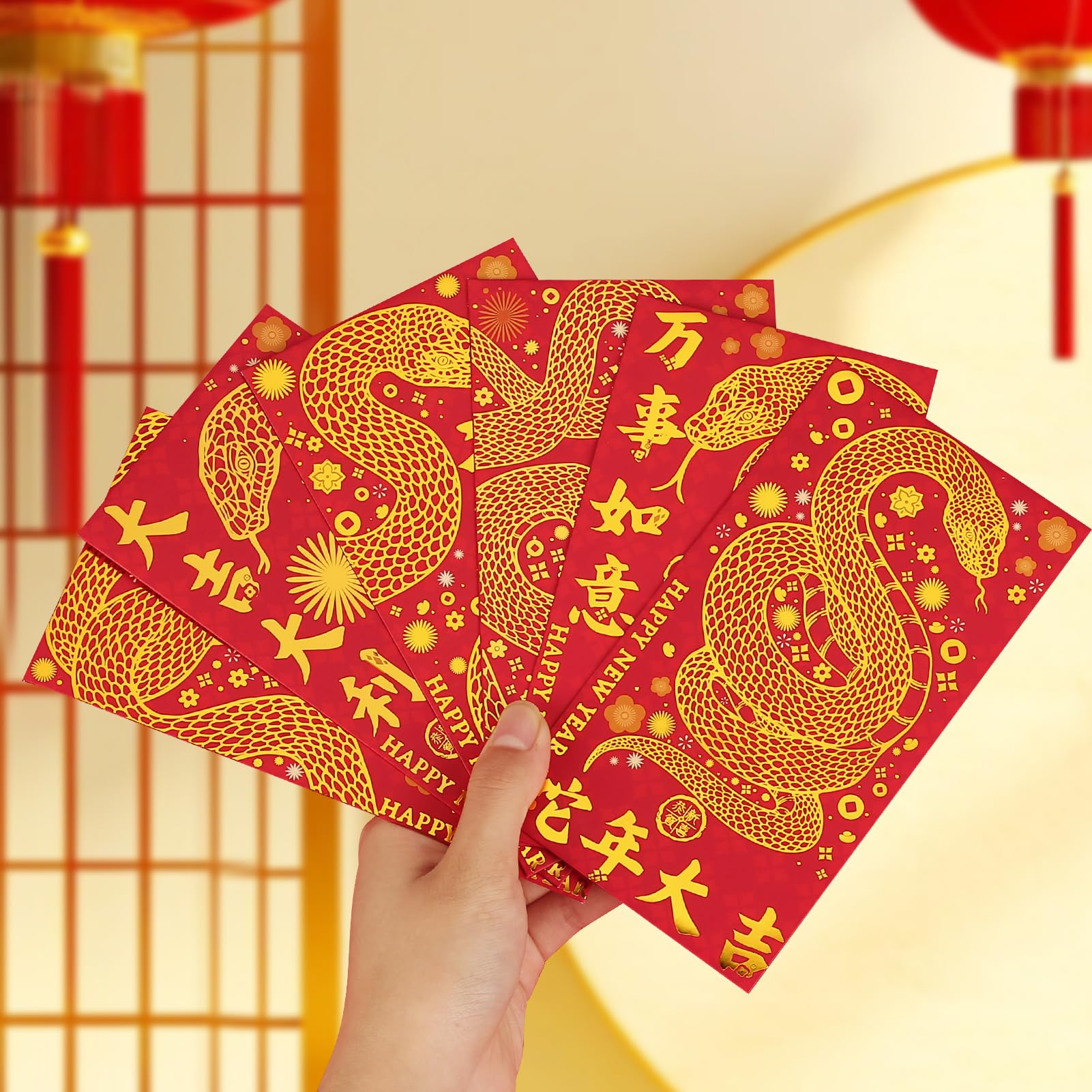 Snapklik.com : AECCN Red Envelopes Chinese, Lunar New Year Envelopes ...