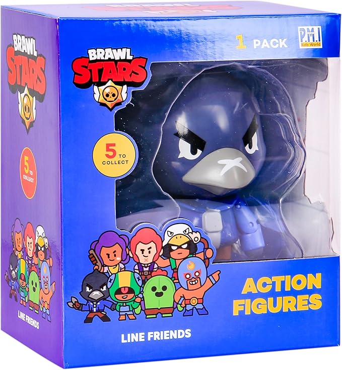 Brawl Stars Action Figure 1 Pack Figura Design 3 : Amazon.it: Giochi e ...