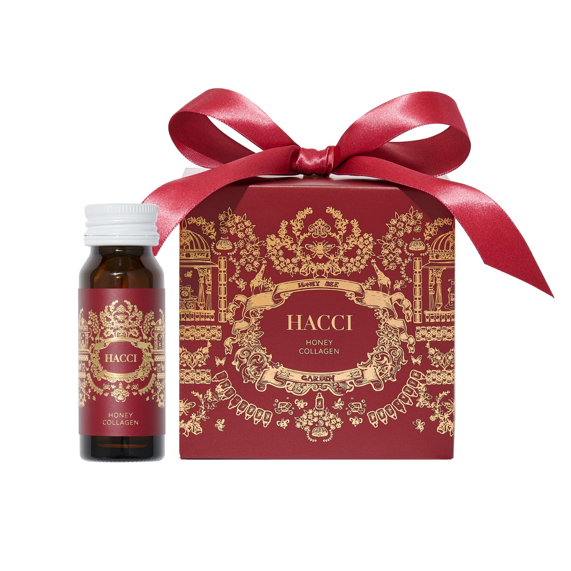 Amazon | HACCI(ハッチ) ハニーコラーゲン 9本セット (ホリデー限定パッケージ) 30mL×9本 | HACCI | コラーゲン