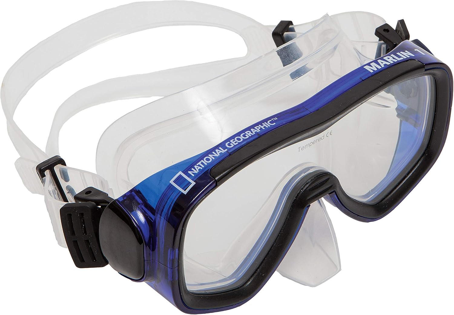 Amazon.com : NATIONAL GEOGRAPHIC Snorkeler Marlin 1 Mask, Deep Blue ...