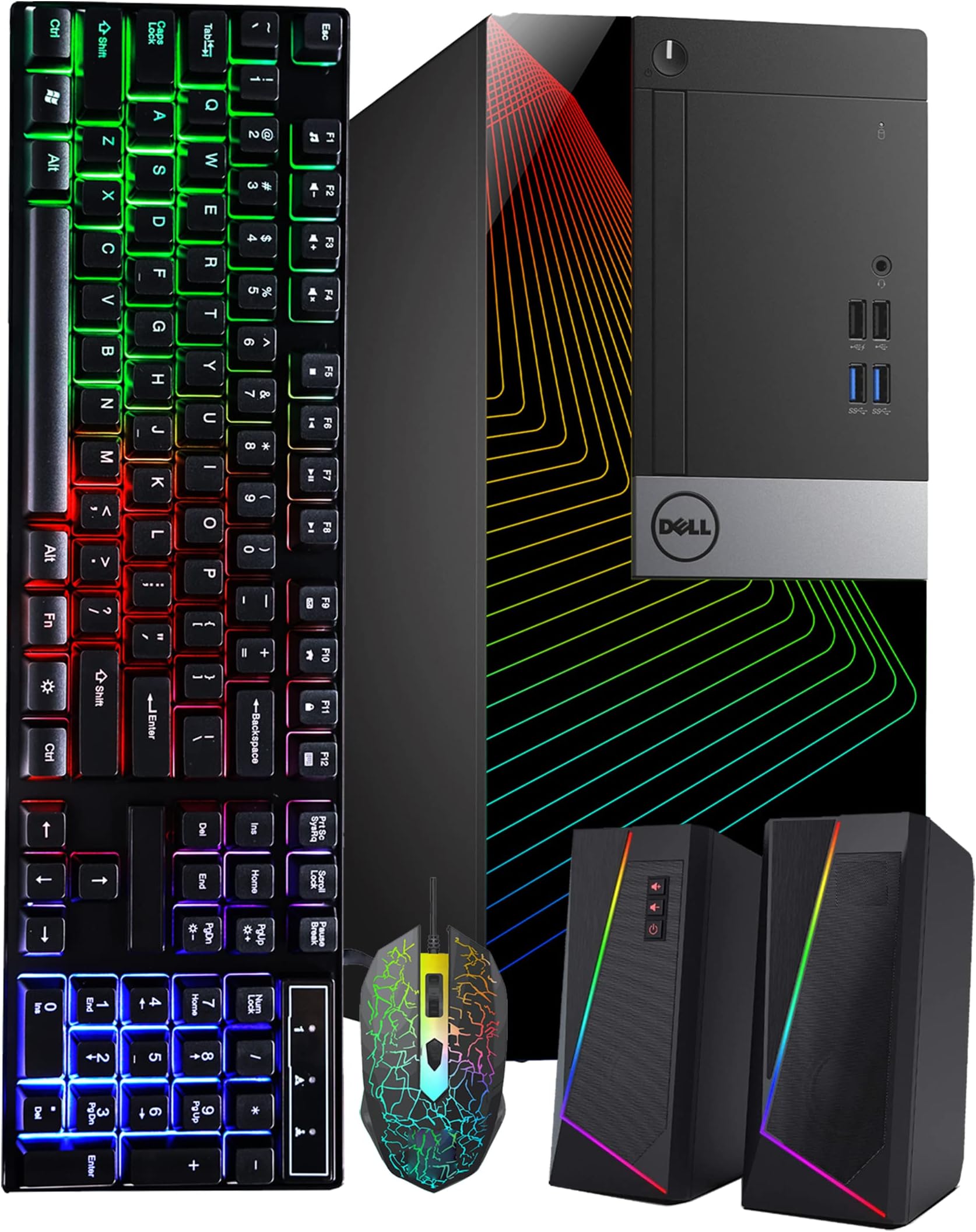 Amazon.com: Dell Custom Built Tower Computer Desktop Intel Core i7-6700 ...